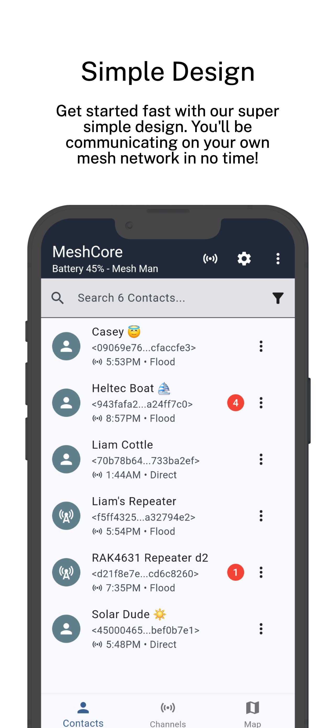 MeshCore Companion App